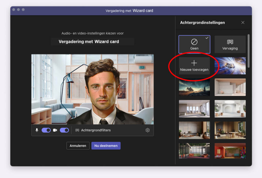 Teams achtergrond aanpassen of instellen? Zo doe je dat